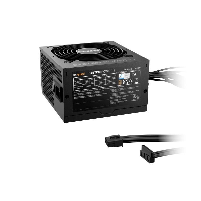 BE QUIET! SYSTEM Power 11 450W power supply unit 20+4 pin ATX ATX Black ...