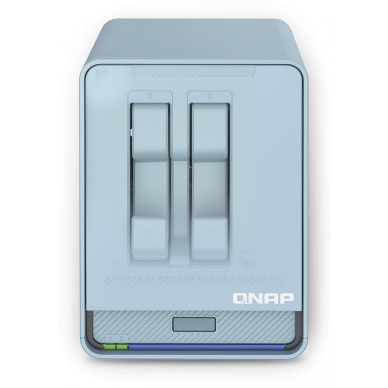 QNAP QMIROPLUS-201W NAS Desktop Ethernet LAN Blue J4125 £475.74 ...