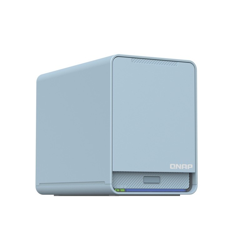 QNAP QMIROPLUS-201W NAS Desktop Ethernet LAN Blue J4125 £475.74 ...