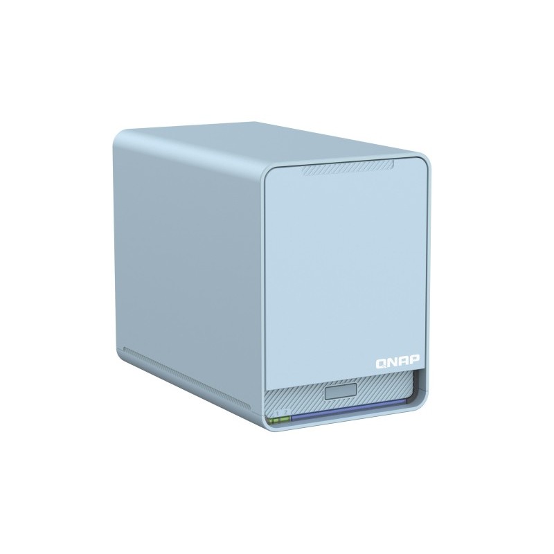 QNAP QMIROPLUS-201W NAS Desktop Ethernet LAN Blue J4125 £475.74 ...